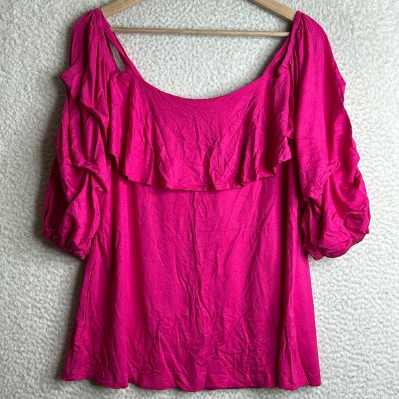 Yana K | Tops | Nwt Yana K Womens Pink Stretch Top Size Xl | Poshmark